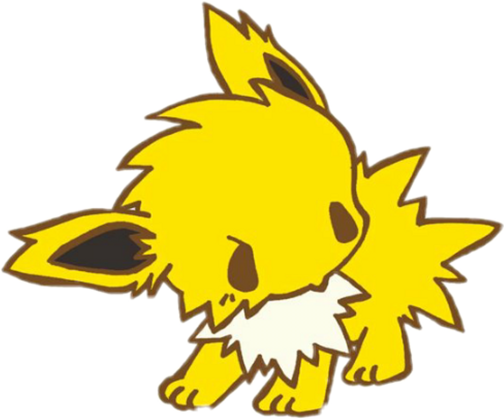 #kawaii #pokemon #jolteon - Cute Jolteon - Free Transparent PNG ...