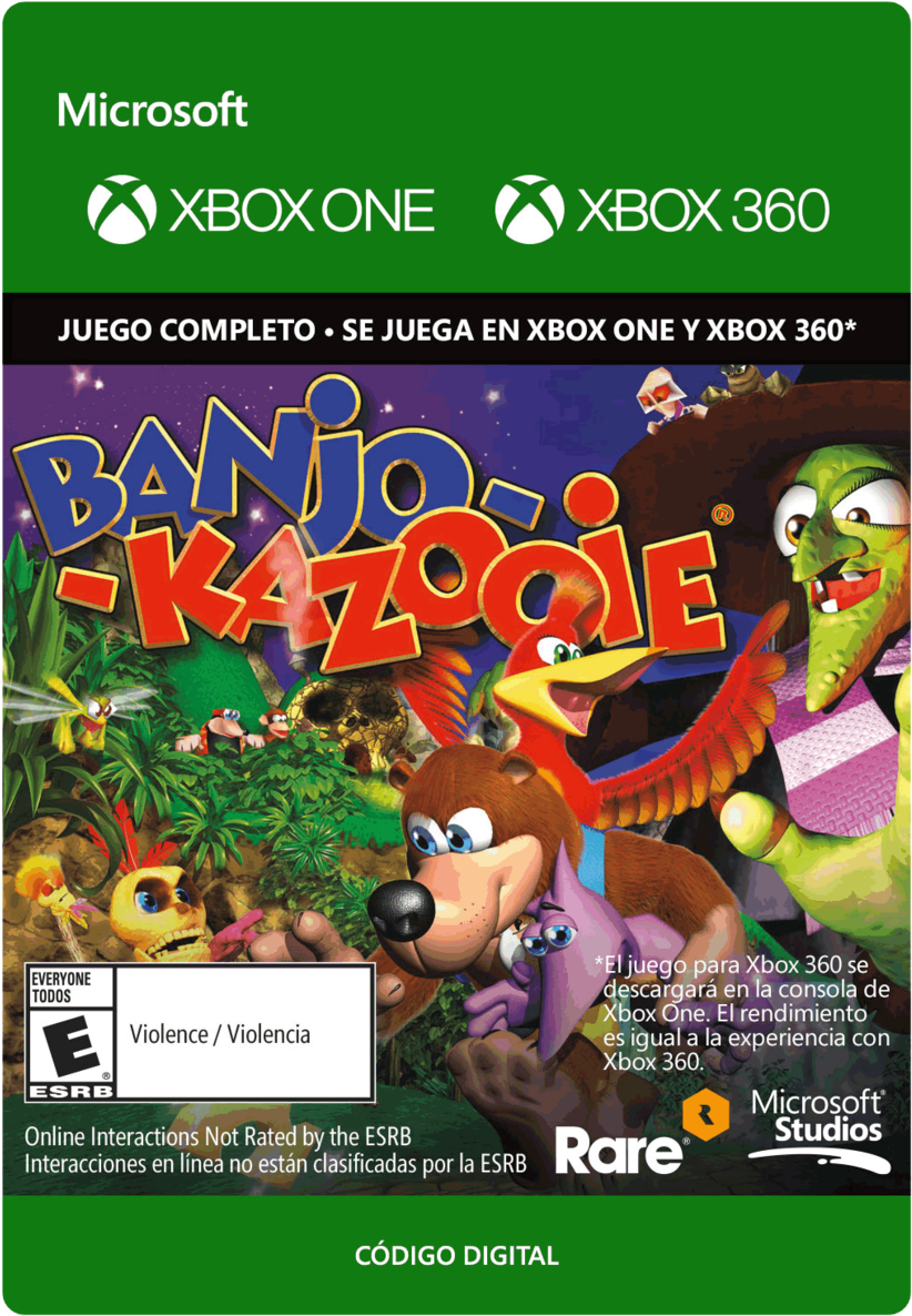 Download Banjo-kazooie - Banjo Kazooie Para Xbox 360 PNG Image with No ...