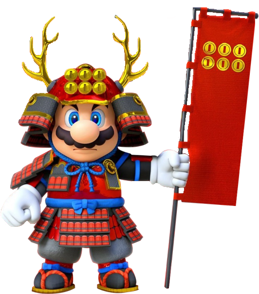 Download Gaijin Goombah - Mario Samurai PNG Image with No Background ...