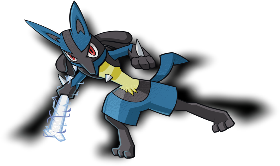 Lucario Sticker - Cartoon - Free Transparent PNG Download - PNGkey