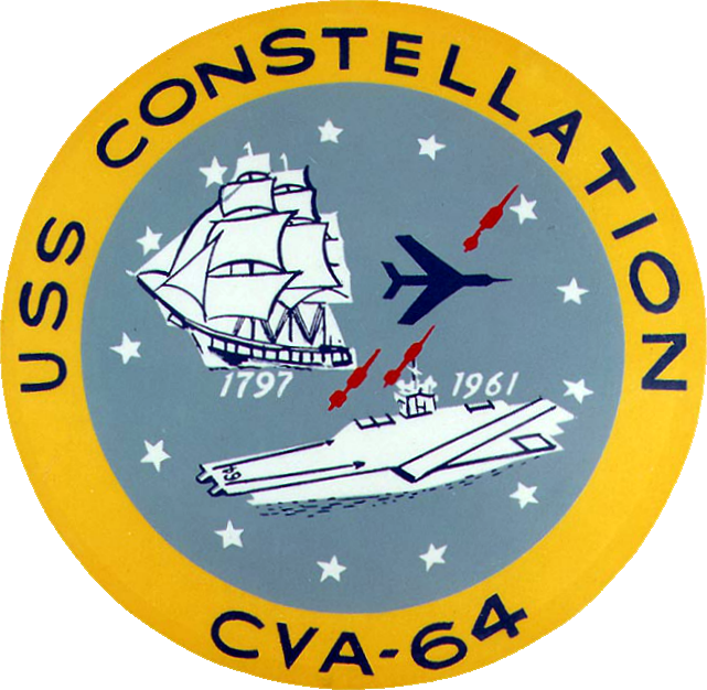 Uss Constellation Insignia 1961 - Emblem - Free Transparent PNG ...
