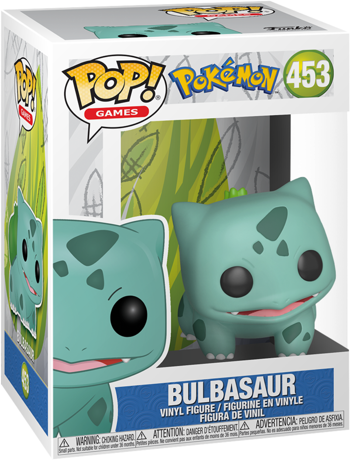 Download Vinyl Figure // Preorder Bulbasaur Pop - Bulbasaur Pop PNG ...