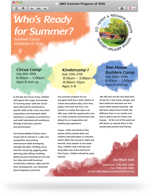 Download Summer Email Blast - Flyer PNG Image with No Background ...