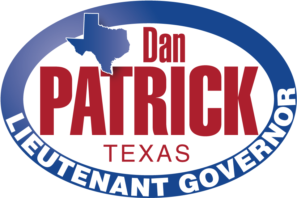 Download Dan Patrick, Lieutenant Governor - Dan Patrick Texas Logo PNG ...