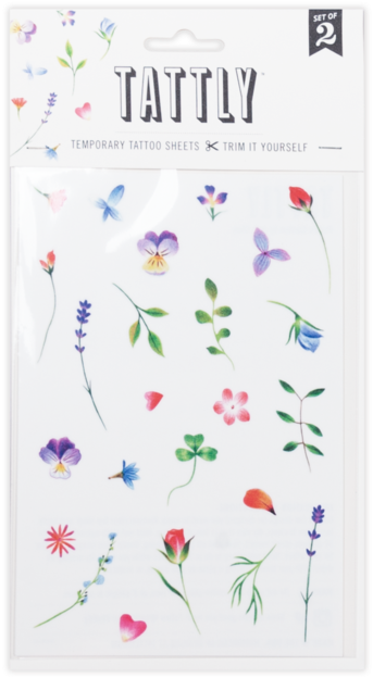 Download Petite Garden Sheet - Tattly Petite Garden PNG Image with No ...