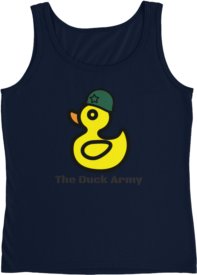Download The Duck Army Tank-top PNG Image with No Background - PNGkey.com