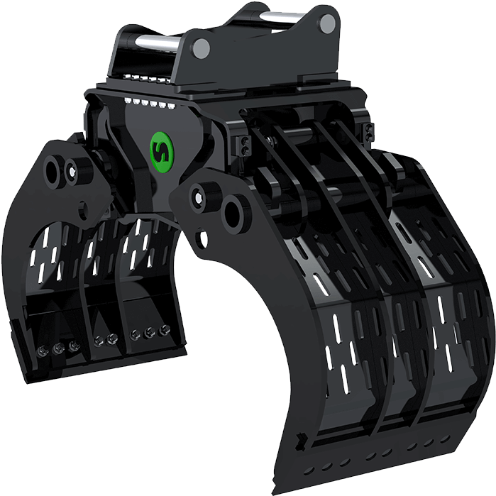 Download Heavy Duty Sorting Grapple - Revolver PNG Image with No ...