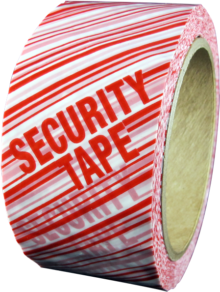 Download Security Packing Tape, White/red - Security Packing Tapes PNG ...