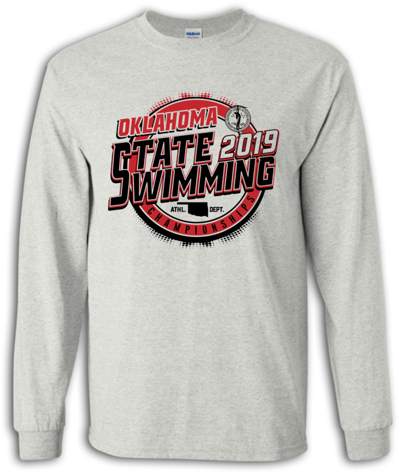 Download 2019 Ossaa State Championship Swimming Long Sleeve - Long ...