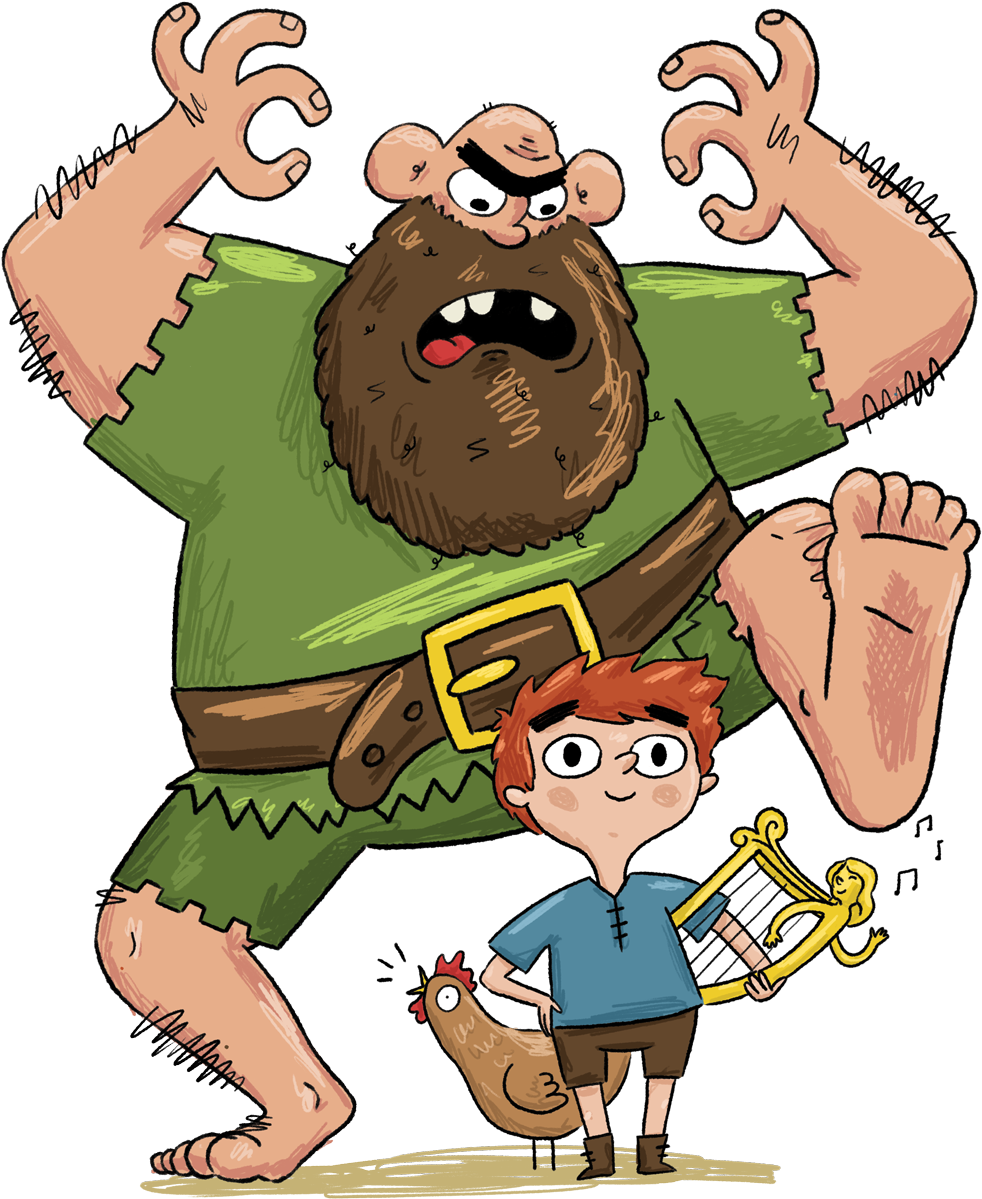 Jack And The Beanstalk - Cartoon - Free Transparent PNG Download - PNGkey