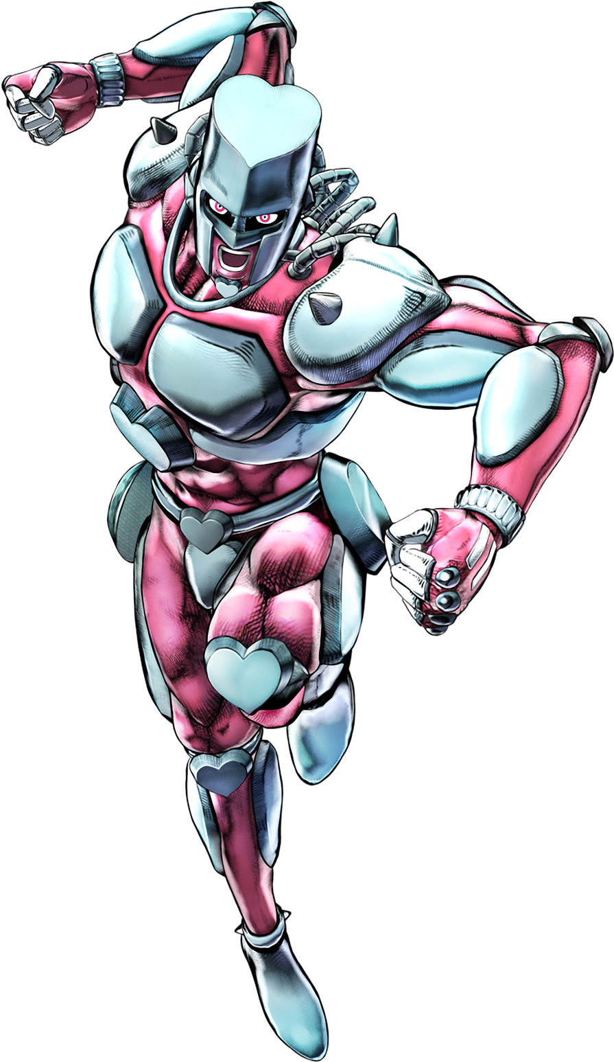 Download Render Anime Jojo - Crazy Diamond Josuke Pose PNG Image with ...