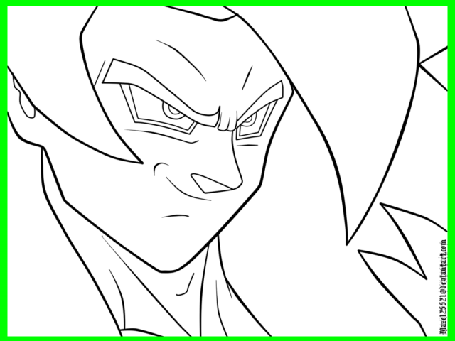 Download Goku Clipart Easy - Goku Face Drawing Easy PNG Image with No ...