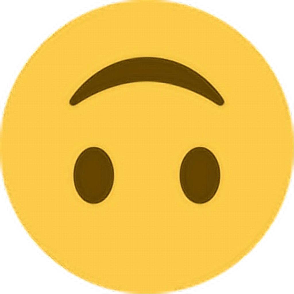 Download Upsidedown Smile Happy Emoji Emoticon Face Expression - Upside ...