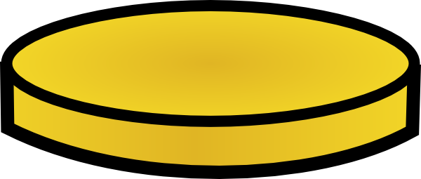 Pirate Gold Coin Clip Art