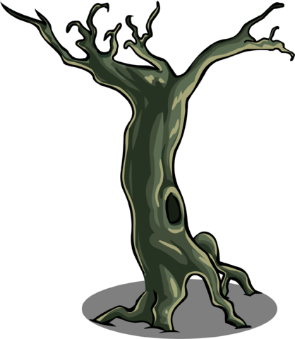 Download Spooky Tree Sprite 003 - Illustration PNG Image with No ...