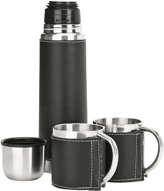 Download 500ml Steel Flask And Mug Set Bw0014 - Mug PNG Image with No ...