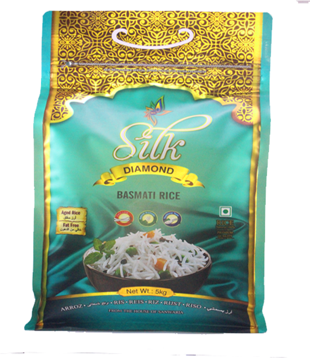 Download Silk Diamond Basmati Rice 5 Kg - Trophy Basmati Rice 5kg PNG ...