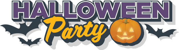 Download Halloween Party - Halloween Party Logo Png PNG Image with No ...