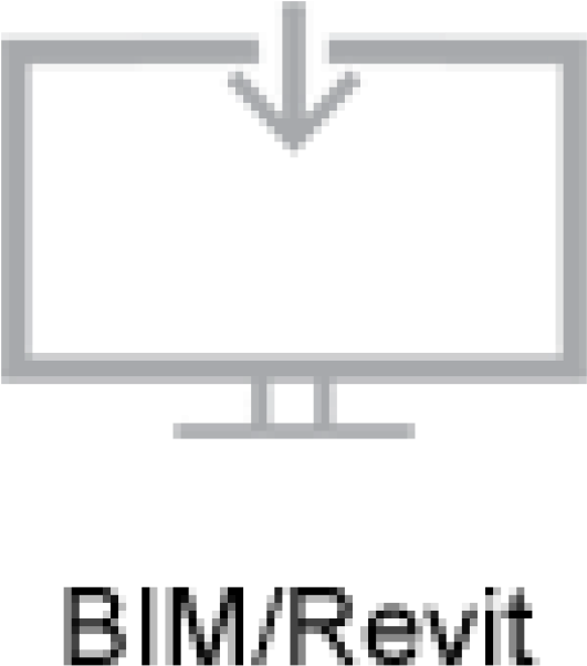 Download Bim Revit Top Grey Nav Icon - Led-backlit Lcd Display PNG ...