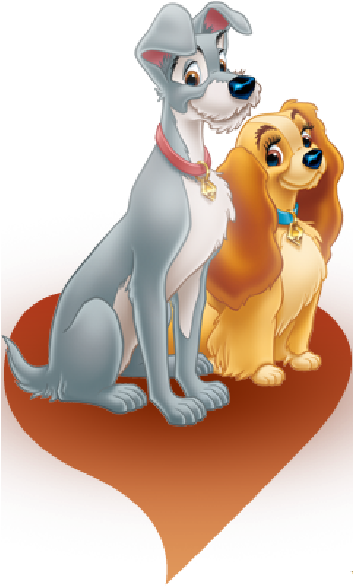 Download Lady And The Tramp Cartoon Images Png Sketch Disney - Disney ...