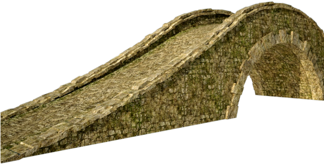 Download Broken Bridge Clipart Small - Old Bridge Png PNG Image with No ...