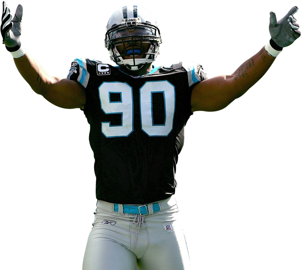 Download Julius Peppers, Carolina Panthers Photo - Sprint Football PNG ...