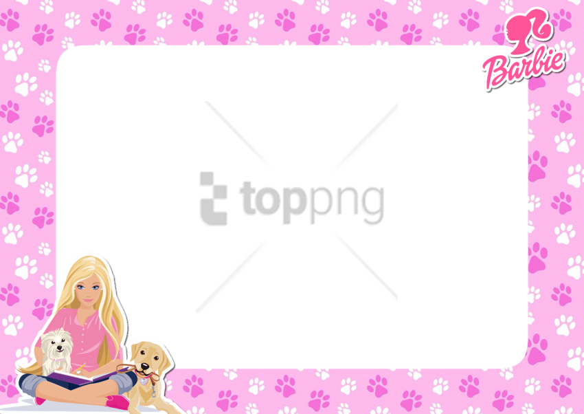 Download Free Png Download Barbie - Barbie Borders And Frames PNG Image ...
