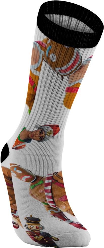 Download Fortnite "merry Xmas Fortnite" Socks - Sock PNG Image with No ...