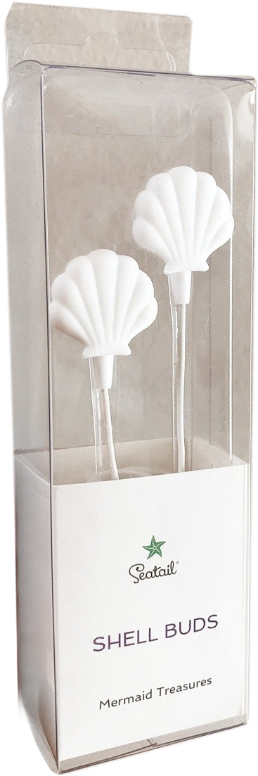 Download Seashell Earbud Headphones - Art Paper PNG Image with No ...