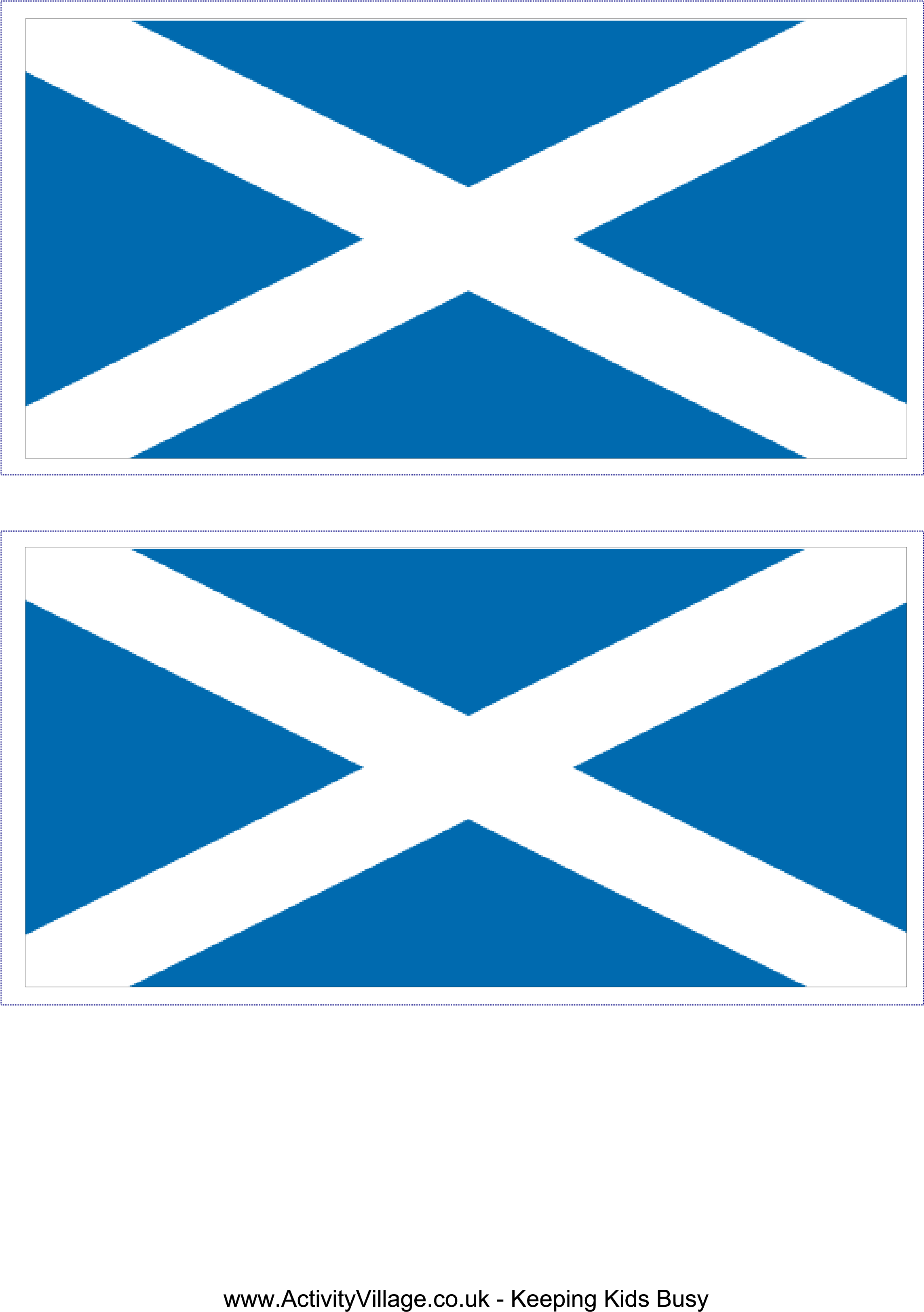 Download Free Printable Scotland Flag - Flag Of Scotland PNG Image with ...