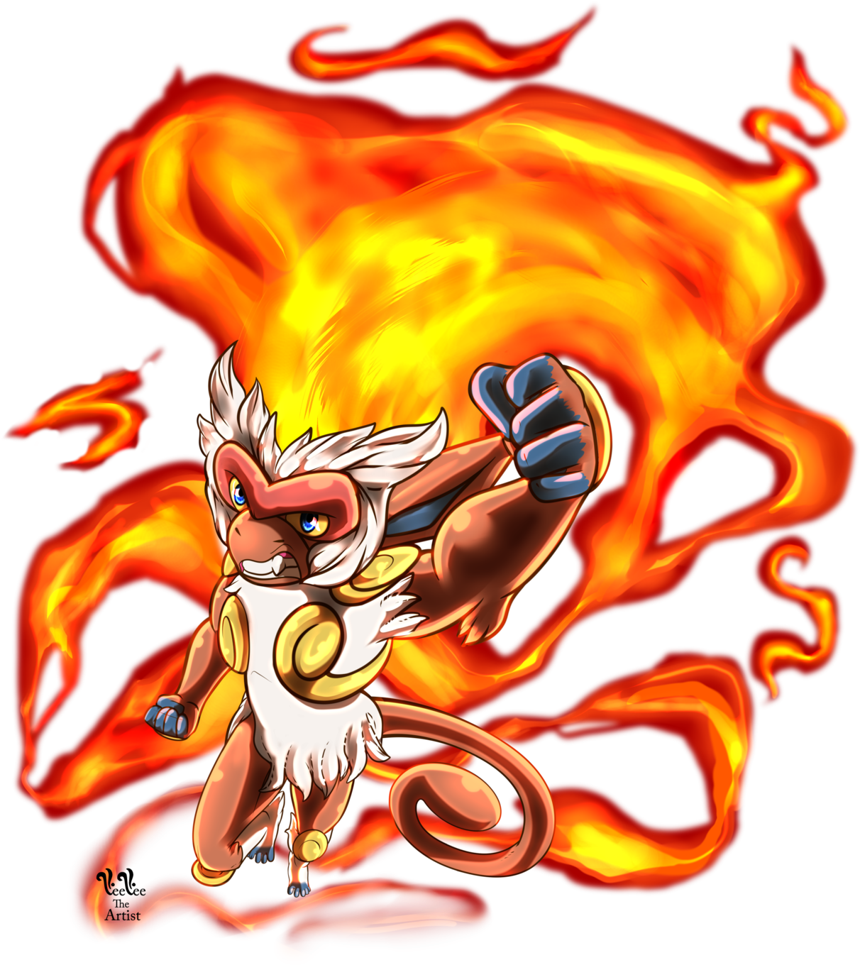 Infernape - Illustration - Free Transparent PNG Download - PNGkey