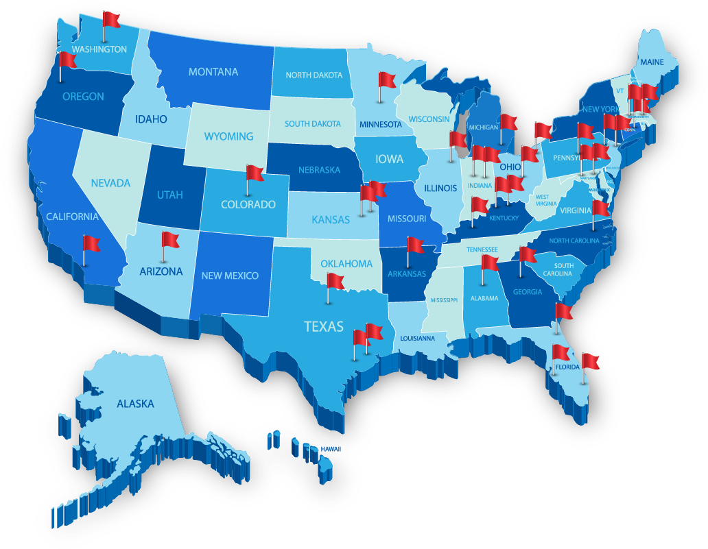 Download Map Of Service Locations - Map PNG Image with No Background ...