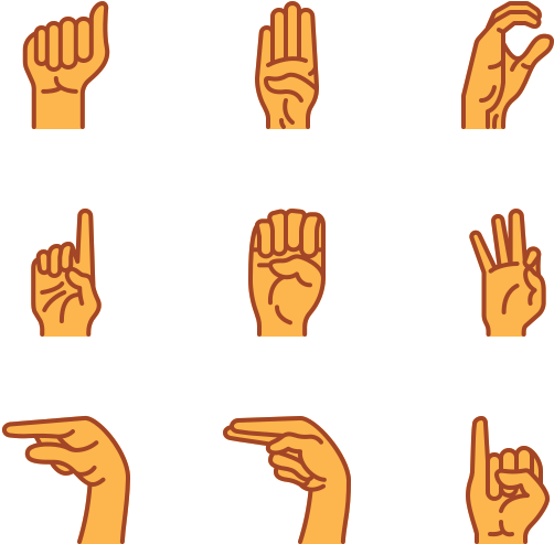 Hand Sign - Free Transparent PNG Download - PNGkey