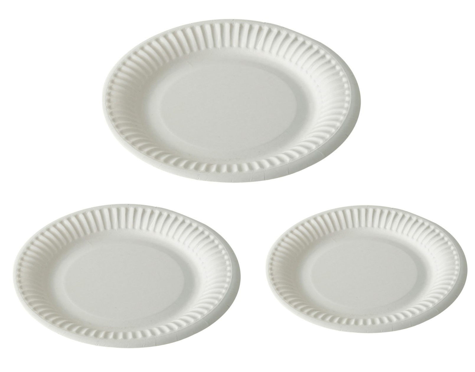 White Paper Plates - Ceramic - Free Transparent PNG Download - PNGkey