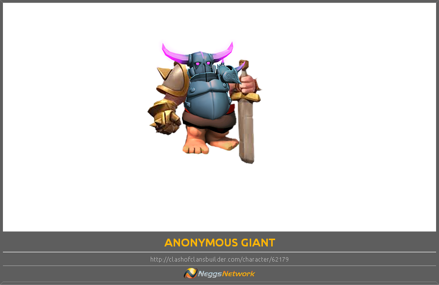 Download Anonymous Giant Character - Clash Of Clans PNG Image with No ...