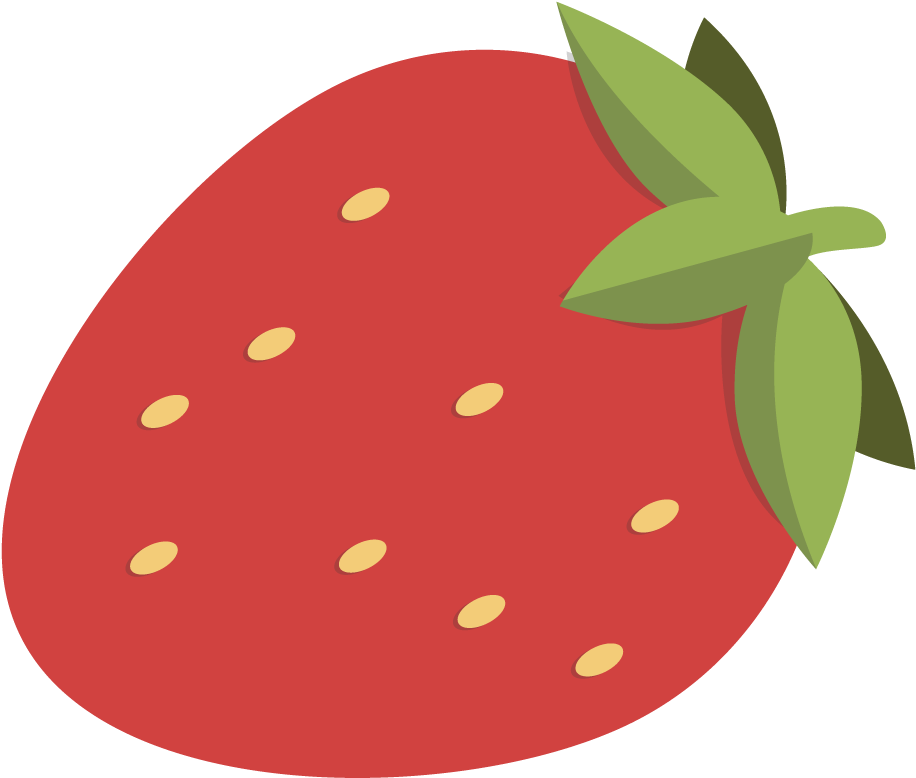 Download Red Strawberry Cartoon - Cartoon Strawberry PNG Image with No ...