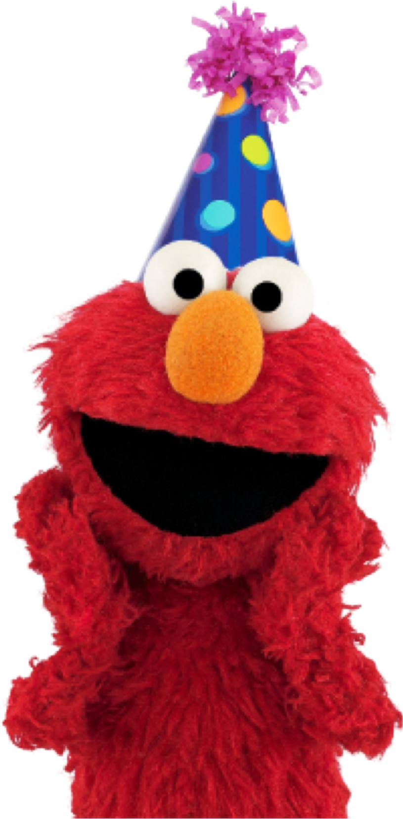 Download Elmo Birthday Hat Party Freetoedit - Elmo With Birthday Hat ...