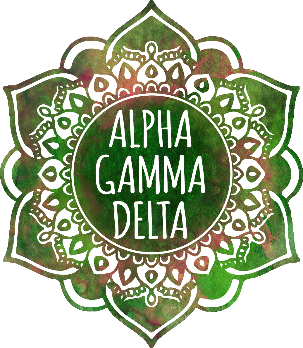 Download Alpha Gamma Delta Mandala Air Freshener 2/package - Gamma Phi Beta Background PNG Image ...
