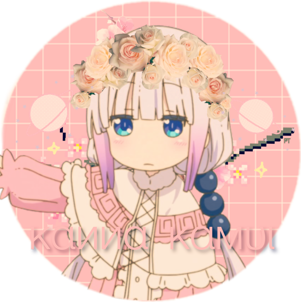 Download Kannakamui Sticker - Dragon Maid Kanna Transparent PNG Image ...