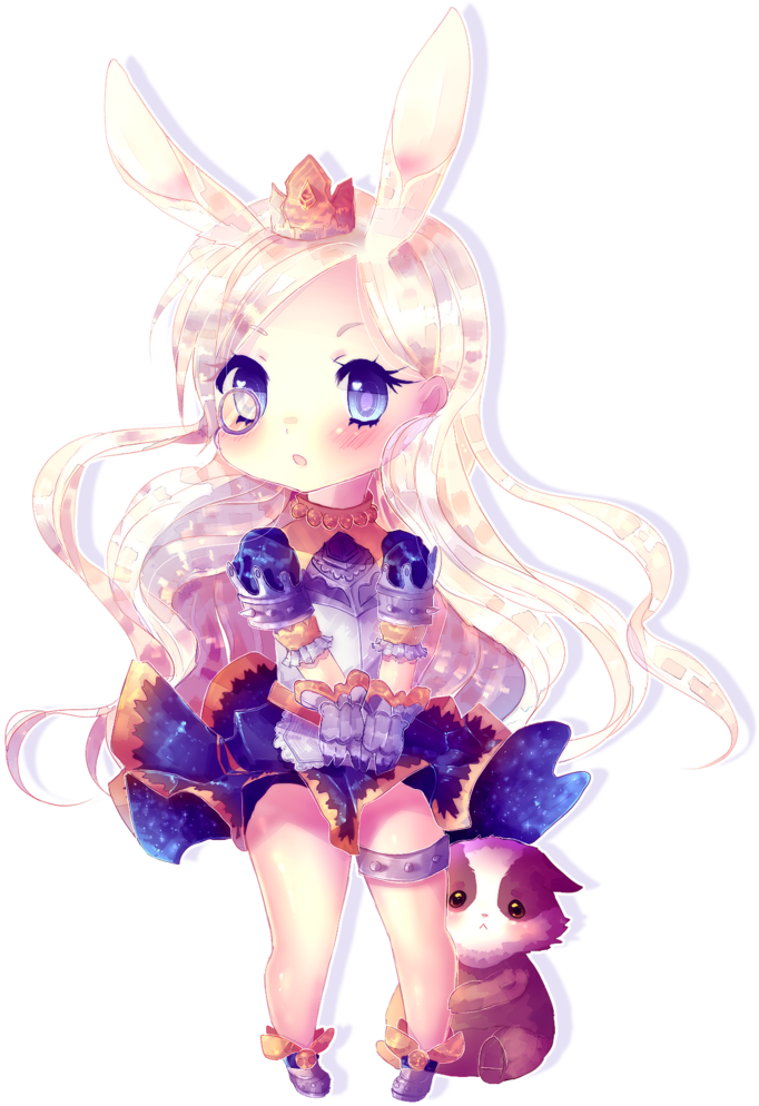 Download Chibi Crystal Queen By Yamio - Library PNG Image with No ...