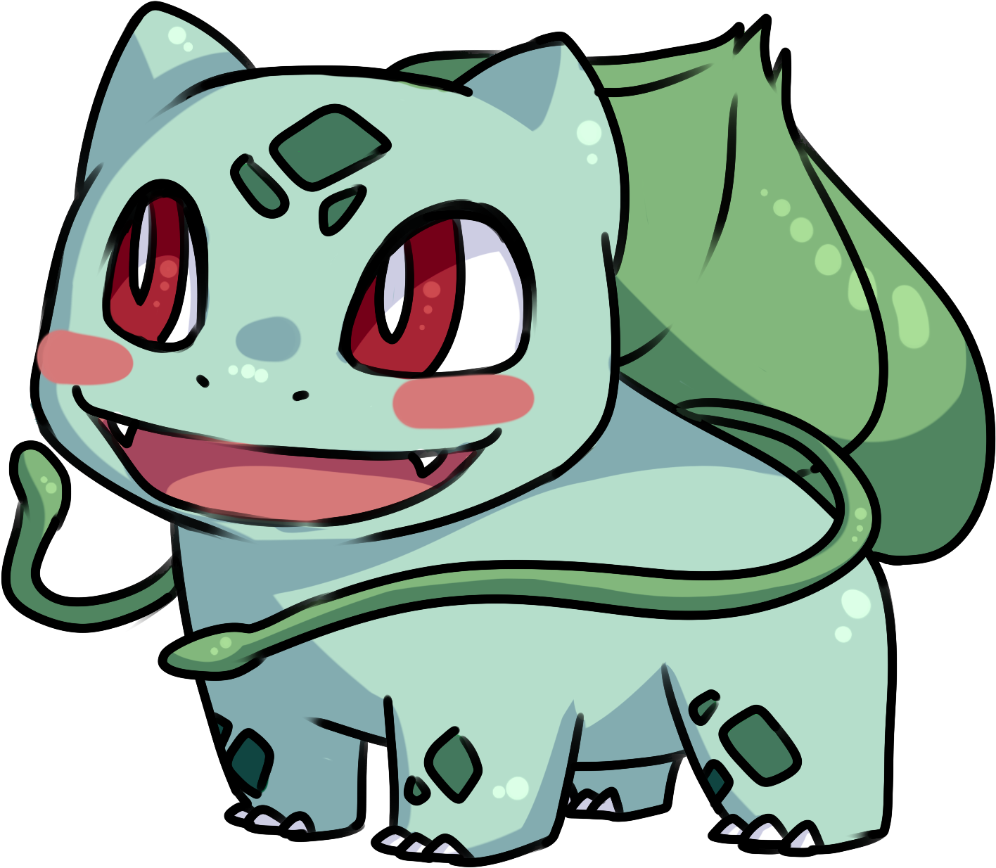 Download Bulbasaur - Cartoon PNG Image with No Background - PNGkey.com