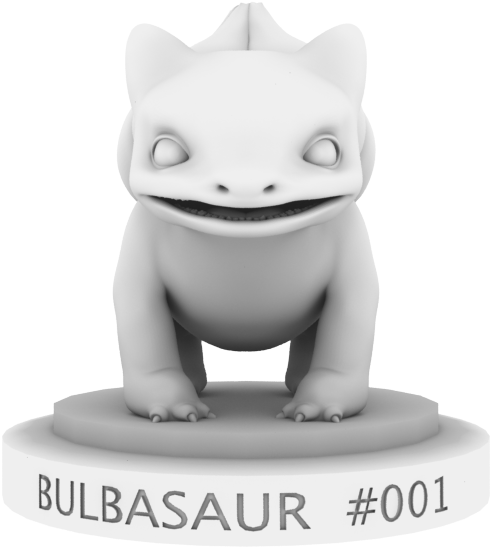 Bulbasaur Ao Front - Figurine - Free Transparent PNG Download - PNGkey