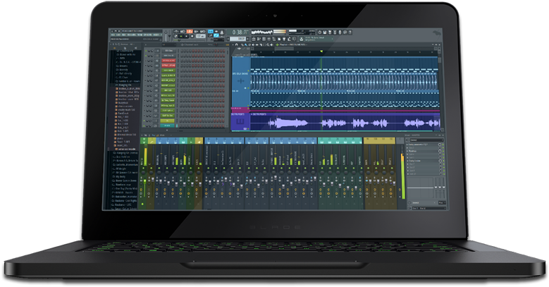 Download Fl Studio - Laptop With Fruity Loops PNG Image with No ...