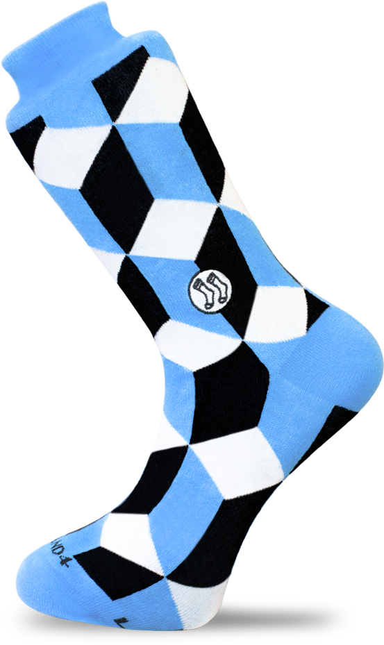 Download Optical Illusion Sock - Sock PNG Image with No Background ...