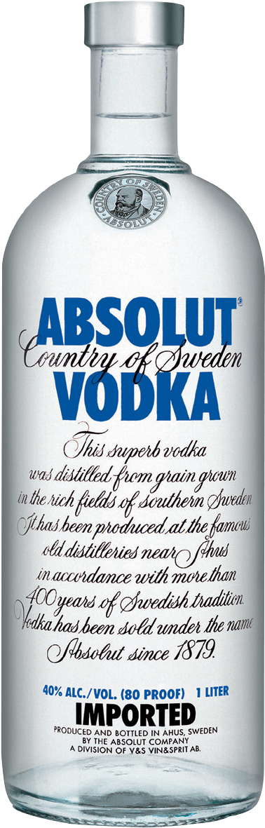 Vodka Png - Absolut Vodka - Free Transparent PNG Download - PNGkey