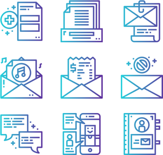 Download Email - Pattern PNG Image with No Background - PNGkey.com