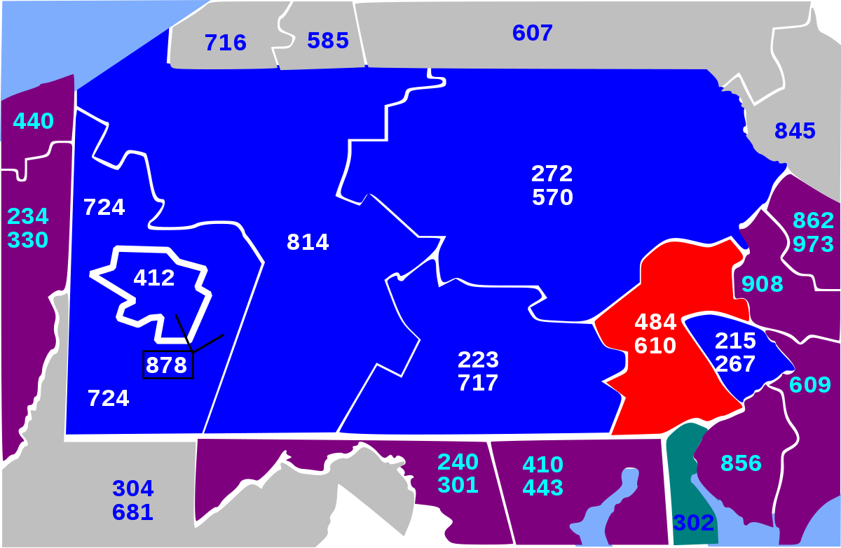 Oregon County Map With Zip Codes Best Of Area Codes - 484 Area Code ...